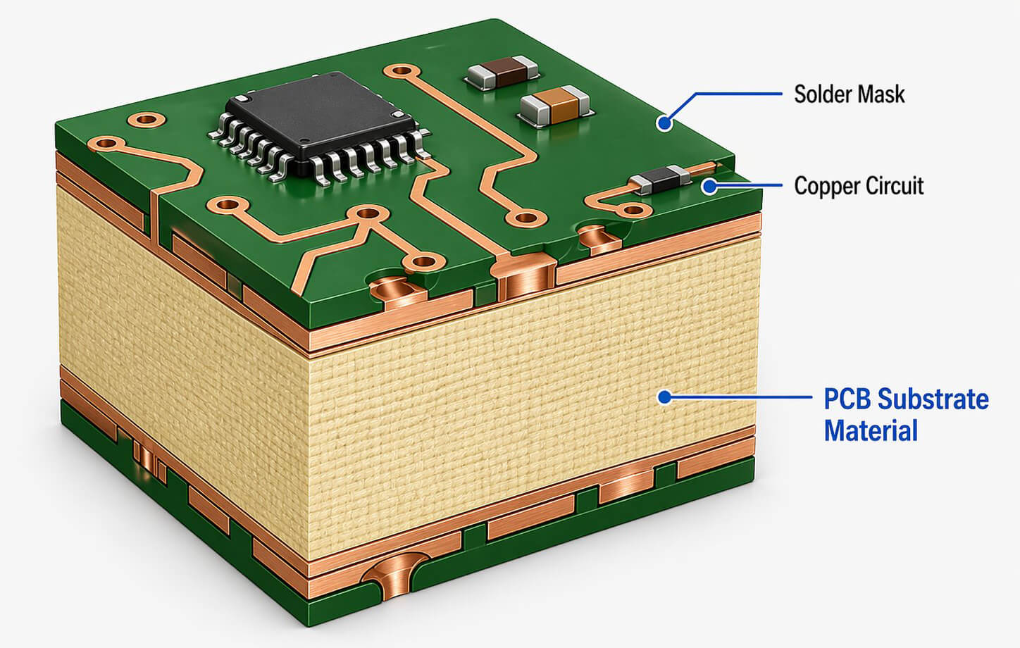 Different Types of PCB Substrate Materials and Their Properties | PCBCool